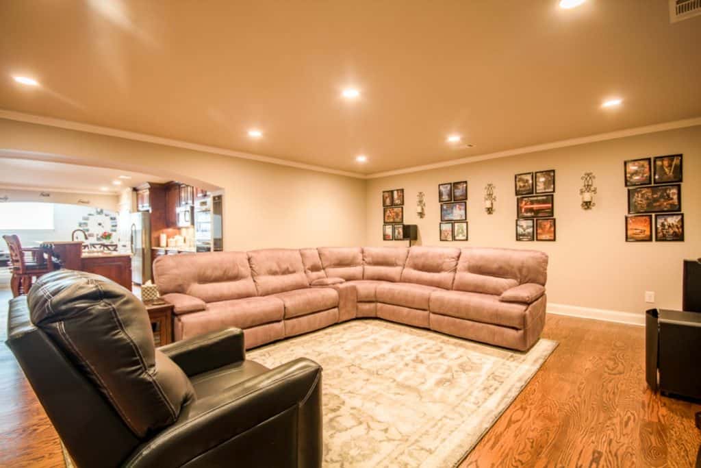 Riffle Basement - Victoria Renovations - Design Build Home Remodeling